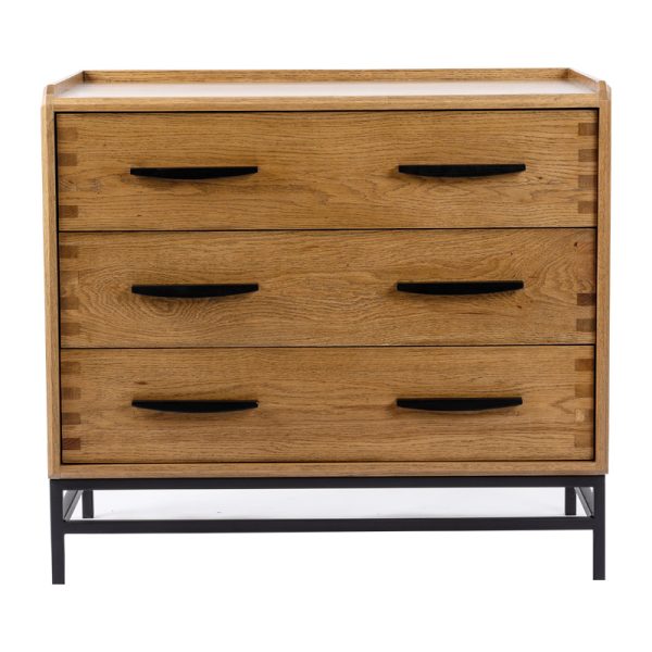 CARLTON 3 DRAWER COMMODE – Cora Maud Interiors